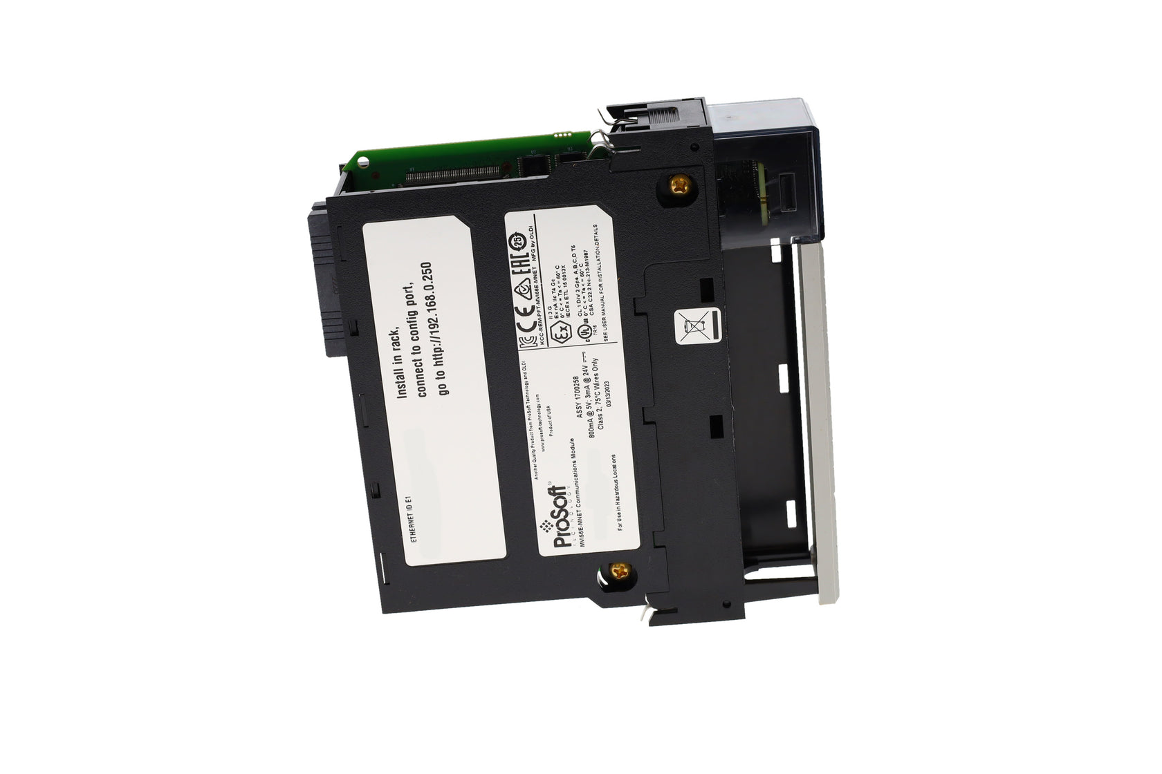 MVI56E-MNET | Allen Bradley Modbus TCP/IP Client/Server Enhanced Netwo