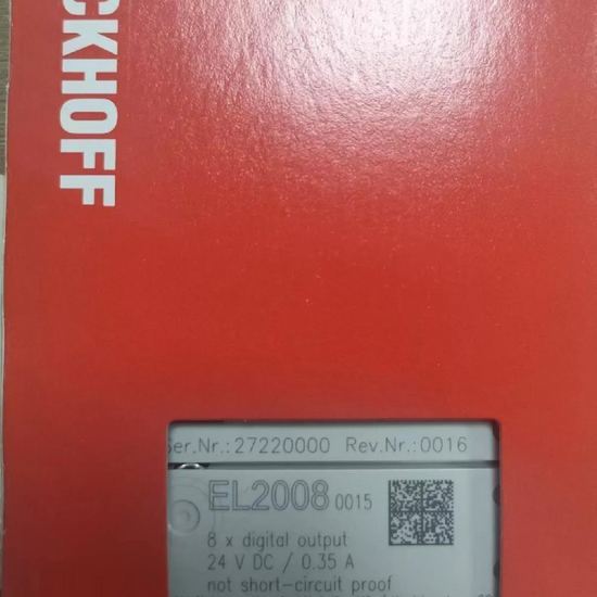 EL2008 | BECKHOFF EtherCAT Terminal, 8-channel digital output, 24 V DC