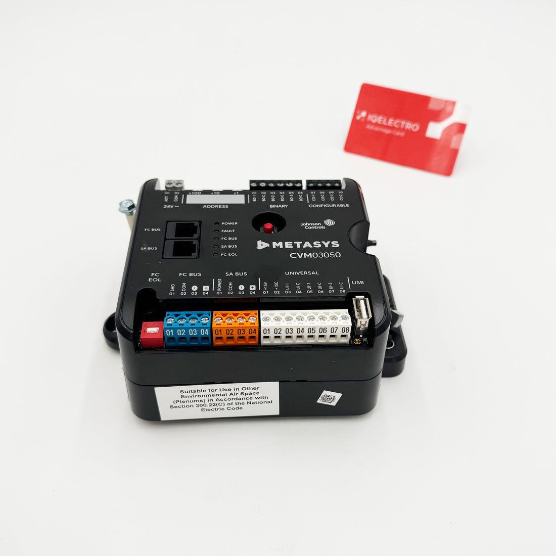 M4-CVM03050-0 | JOHNSON CONTROLS BACnet MSTP/N2 VAV Box Controller